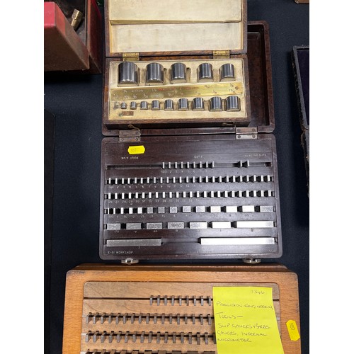 4 Precision engineering tools slip & barrel guages , vernia