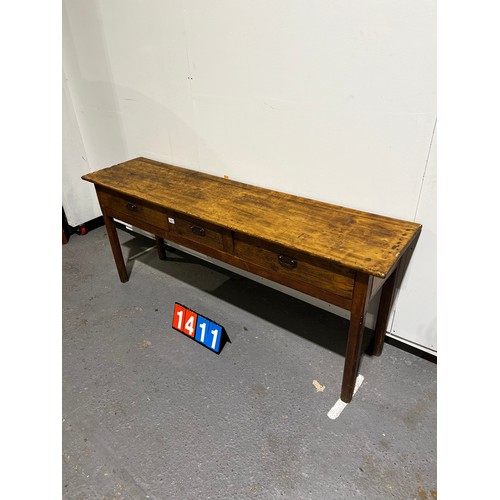Antique French farmhouse bakers table