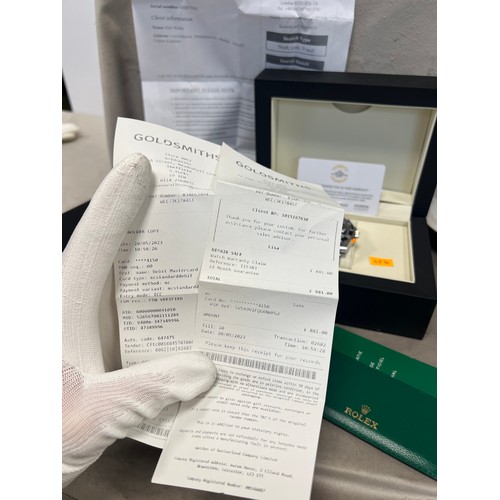 Rolex submariner gents watch 40mm with box and paperwork.2020 year