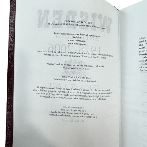 A collection of Wisden hardback books covering the years 1965, 1973 ...