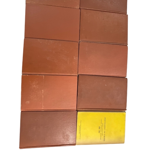 A collection of Wisden hardback books covering the years 1965, 1973 ...