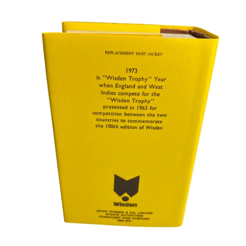 A collection of Wisden hardback books covering the years 1965, 1973 ...