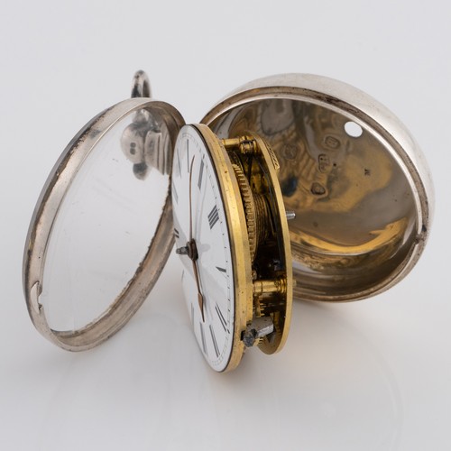 An early 19thC Scottish George Thomson, Kilmarnock, silver pair cased ...