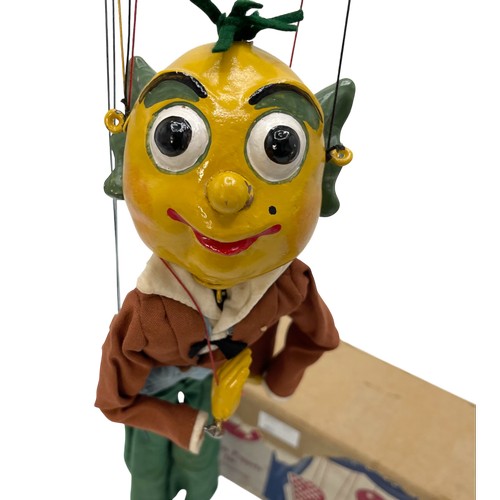 A 1950s Pelham 'Mr Turnip' puppet, together with a 'PELHAM'S UNTANGLING ...