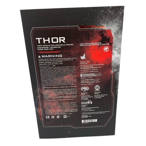 A Hot Toys 'Thor' Avengers: Endgame Marvel Movie Masterpiece Series 1 ...