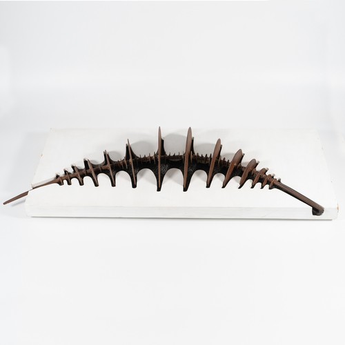 Mick Bateman (British, 1961-2022), a striking contemporary steel, resin ...