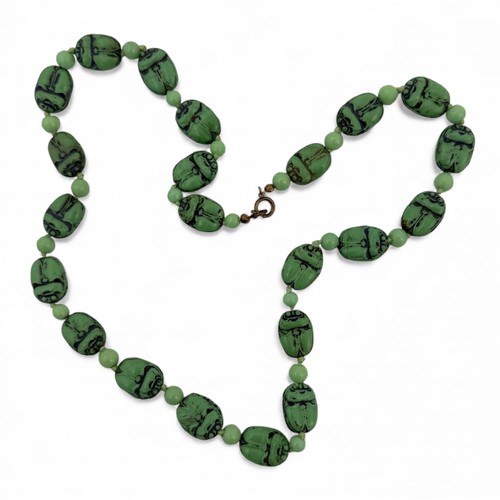 An Egyptian Revival necklace, attributed to Max Neiger, formed of ...