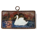 Frederic James Shields (British, 1833-1911), an Arts & Crafts enamelled ...