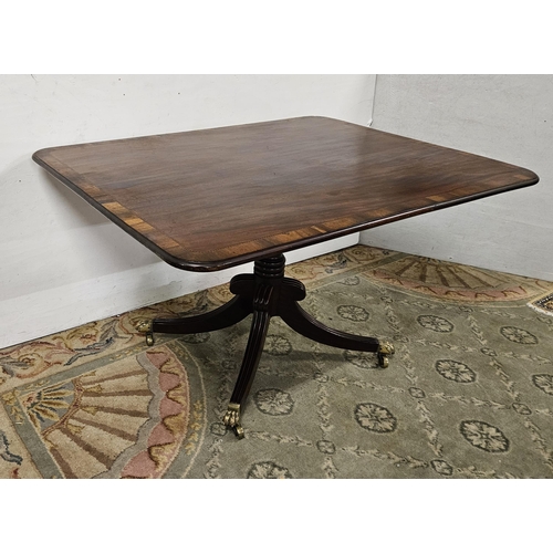 WMIV Mahogany Breakfast Table, by Gillingtons (stamped and numbered at ...