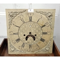 An 18thC brass dial by David Bisset, Sligo, 1776 Clockmaker. A dial ...