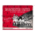 MANCHESTER UNITED Souvenir Players Brochure for the Cup Final 1948 ...