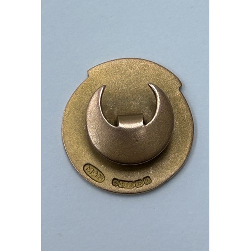 GLASGOW RANGERS BILL STRUTH HALLMARKED GOLD DIRECTORS BADGE ,BUTTONHOLE ...