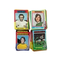 X140 TOPPS BAZOOKA 1970S RED BACK FOOTBALL TRADING CARDS, HUGE MIX OF ...
