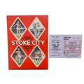 MANCHESTER UNITED VERSUS STOKE CITY 1976/77 FOOTBALL PROGRAMME AND ...