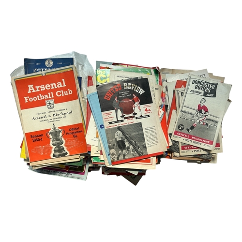X300 PLUS 1950S ONWARDS ENGLISH FOOTBALL LEAGUE PROGRAMMES, APPROX 100 ...