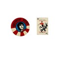 X2 VINTAGE GEORGE BEST 'BAB' FOOTBALL CARDS, SIGNED 'OUTSIDE RIGHT ...