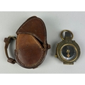 A WW1 1915 BRITISH ARMY OFFICER'S COMPASS, BY E.KOEHN, GENEVA, SWITZERLAND