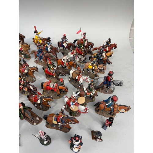 A VERY LARGE COLLECTION OF DEL PRADO FIGURES