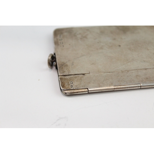 A .925 STERLING SILVER MATCHBOX CASE 67gms