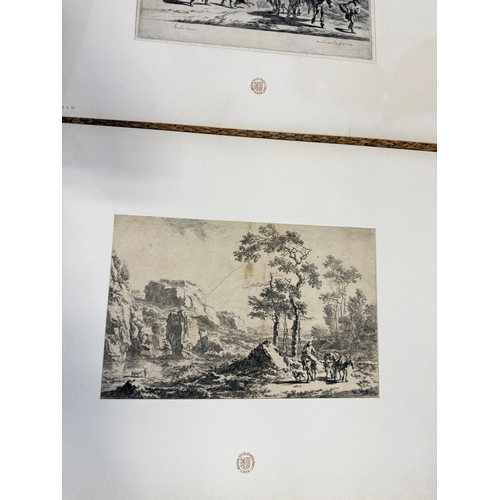 DANCKER DANCKERTS (DUTCH 1634-1666): SIX ETCHINGS/ENGRAVINGS ON PAPER ...
