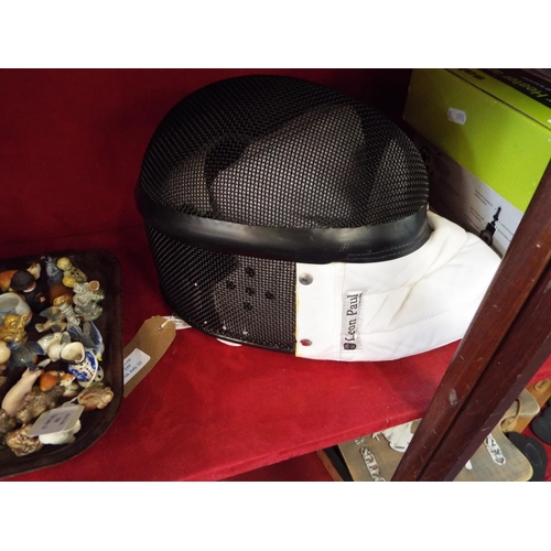 A Leon Paul of London fencing mask