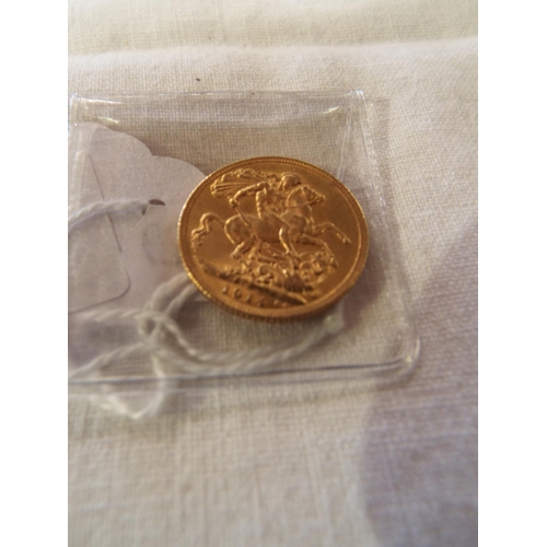 A George VII 1914 gold sovereign