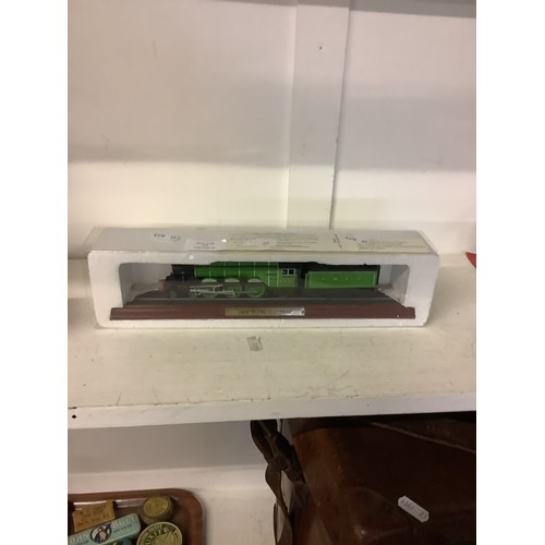 A model train 'The Flying Scotsman'