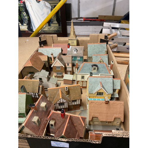 A selection of Railway model buildings