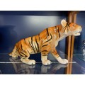 A vintage Royal Dux large porcelain Bengal tiger