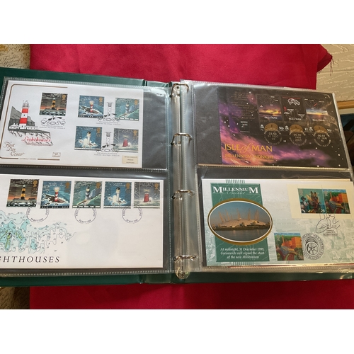 An album housing a selection of Commonwealth and World First Day Covers ...