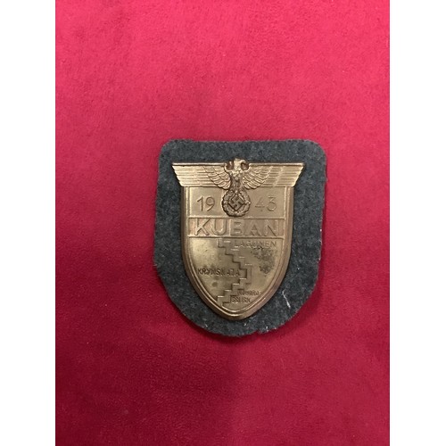 A WWII German arm shield