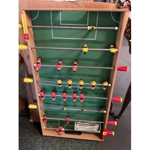 A vintage table top football game