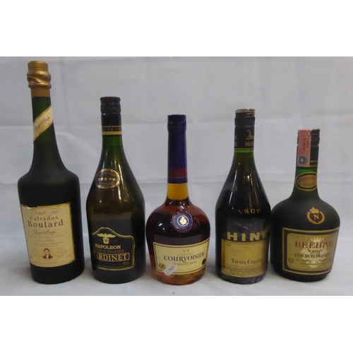 VSOP Beehive French Brandy, Hine Vieux Cognac, Calvados Boulard ...