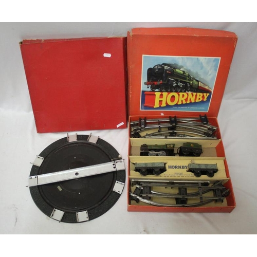 Hornby Train Goods Set no. 20, boxed with 60985 train, 0 gauge & no. 2 ...