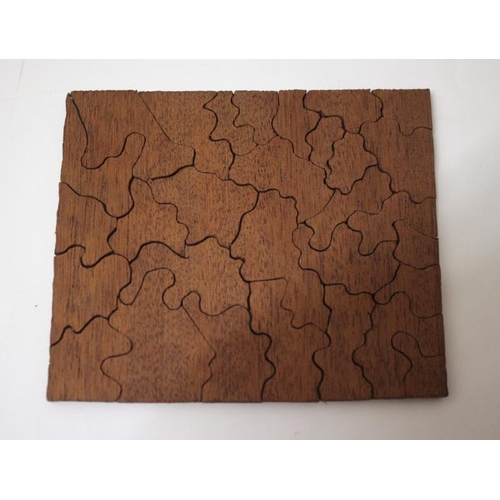 Very Difficult Wooden Puzzle approx. 10cm x 8cm, non interlocking ...