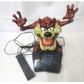 Taz Tasmanian Devil Telephone with push buttons