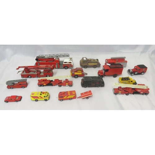 Die Cast Fire Engines & Trucks incl. Corgi Major Toys Simon Snorkel ...