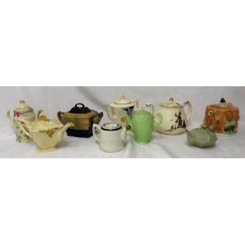 Mainly A/f teapots & coffee pots incl. Midwinter Burslem windmill, Art ...