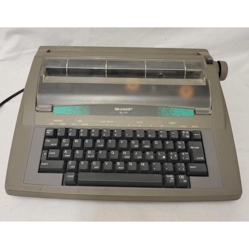 Sharp QL 110 Electric Typewriter