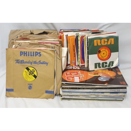 Bakelite/Shellac & Vinyl Records incl. Barry Manilow, Johnny Mathis ...