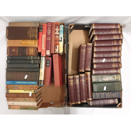 Books incl. Dickens Volumes, Oliver Twist, Little Dorrit, Nicholas ...