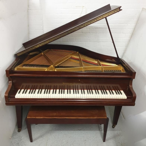 Monington & Weston 1930's Baby Grand Piano approx. 142cm W (widest ...