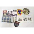 Small Tin World Coins, moon landing commemorative medallions, packets ...