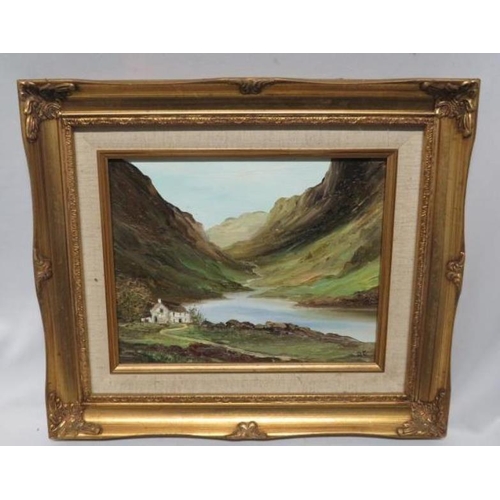 Framed Oil on Board labelled to reverse 'Killarney' by Alan Colin ...