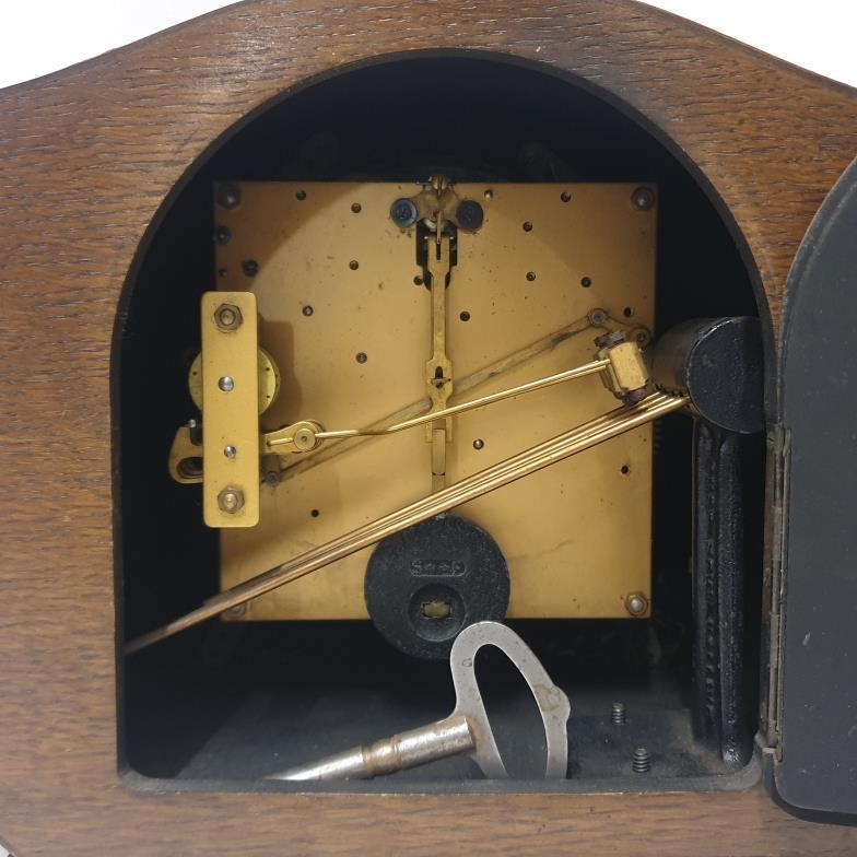Enfield Westminster Chime Clock with 3 train movement, key & pendulum ...