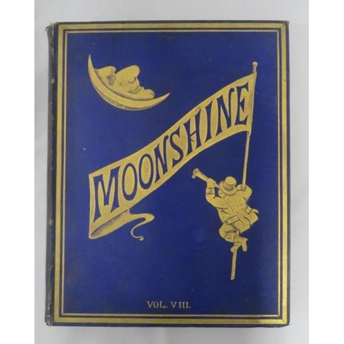 1883 Moonshine Book of Cartoons, The Best Topical Comic Paper edited by ...