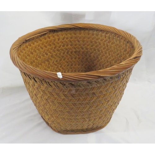 Large Wicker Circular Basket approx. 55cm dia. x 38cm D