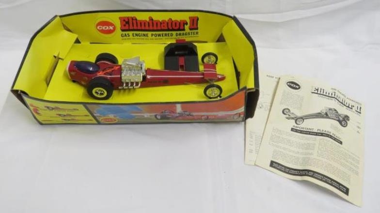 Cox Toys Eliminator 2 Gas Engine Powered Dragster, boxed with ...