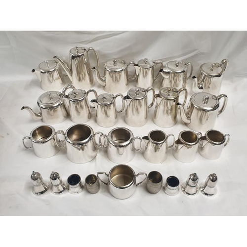 Hotel Ware Silver Plate, Walker & Hall, Kembro etc., hot water pots ...