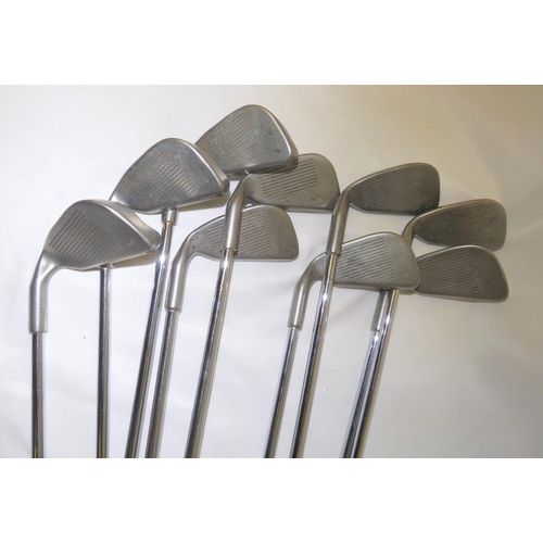 Set Ping Zing Black Golf Irons 3, 4, 5, 6, 7, 8, 9, SW, PW